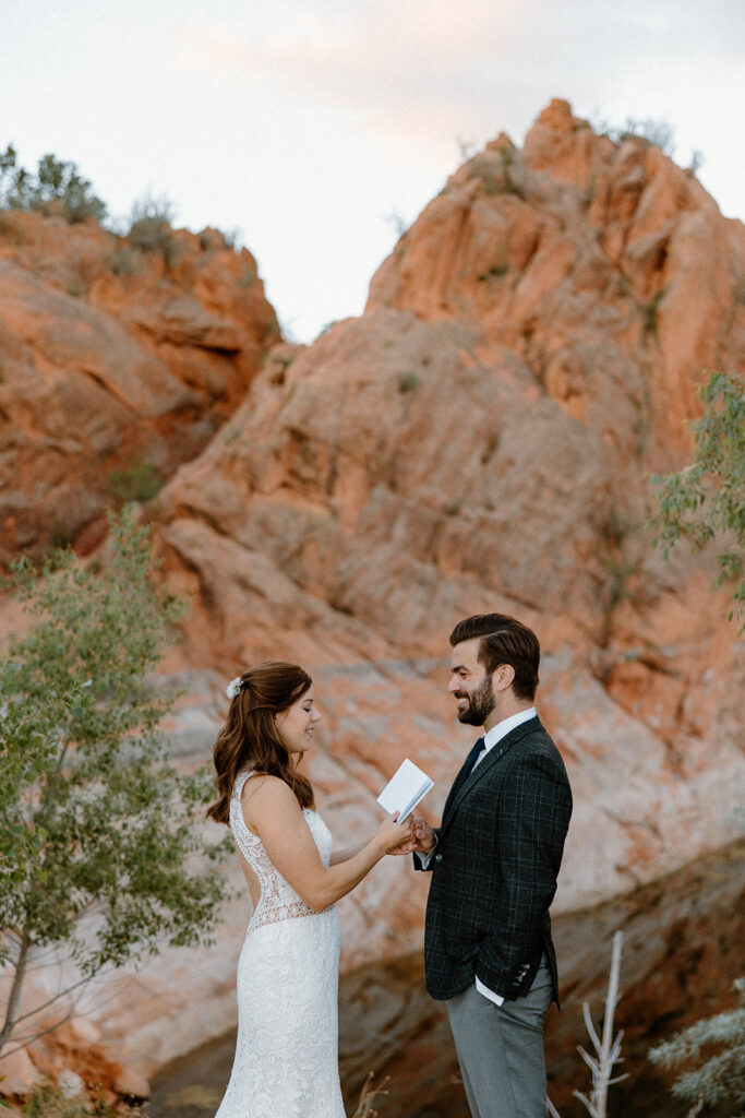 Colorado Elopement at Lofthouse + Red Rock Canyon Open Space - Claire ...